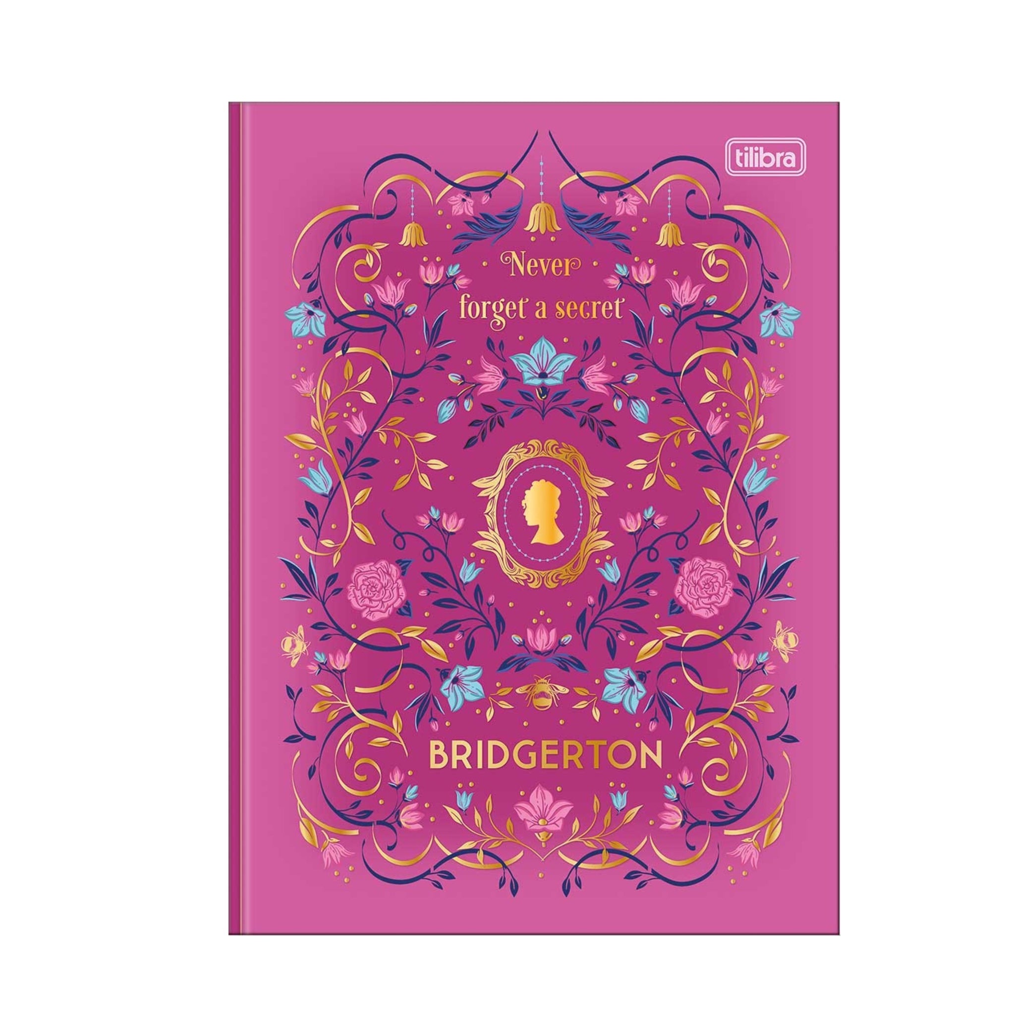 Caderno Colegial - Tilibra - Bridgerton - 176mm x 239mm - 80 Fls ...